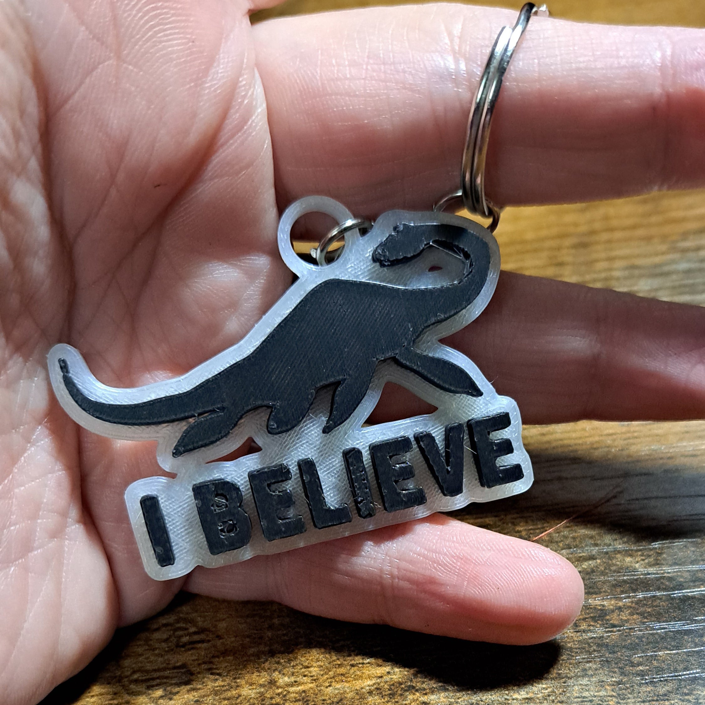 Glow in the Dark Cryptid Keychains | The Geek Foundry