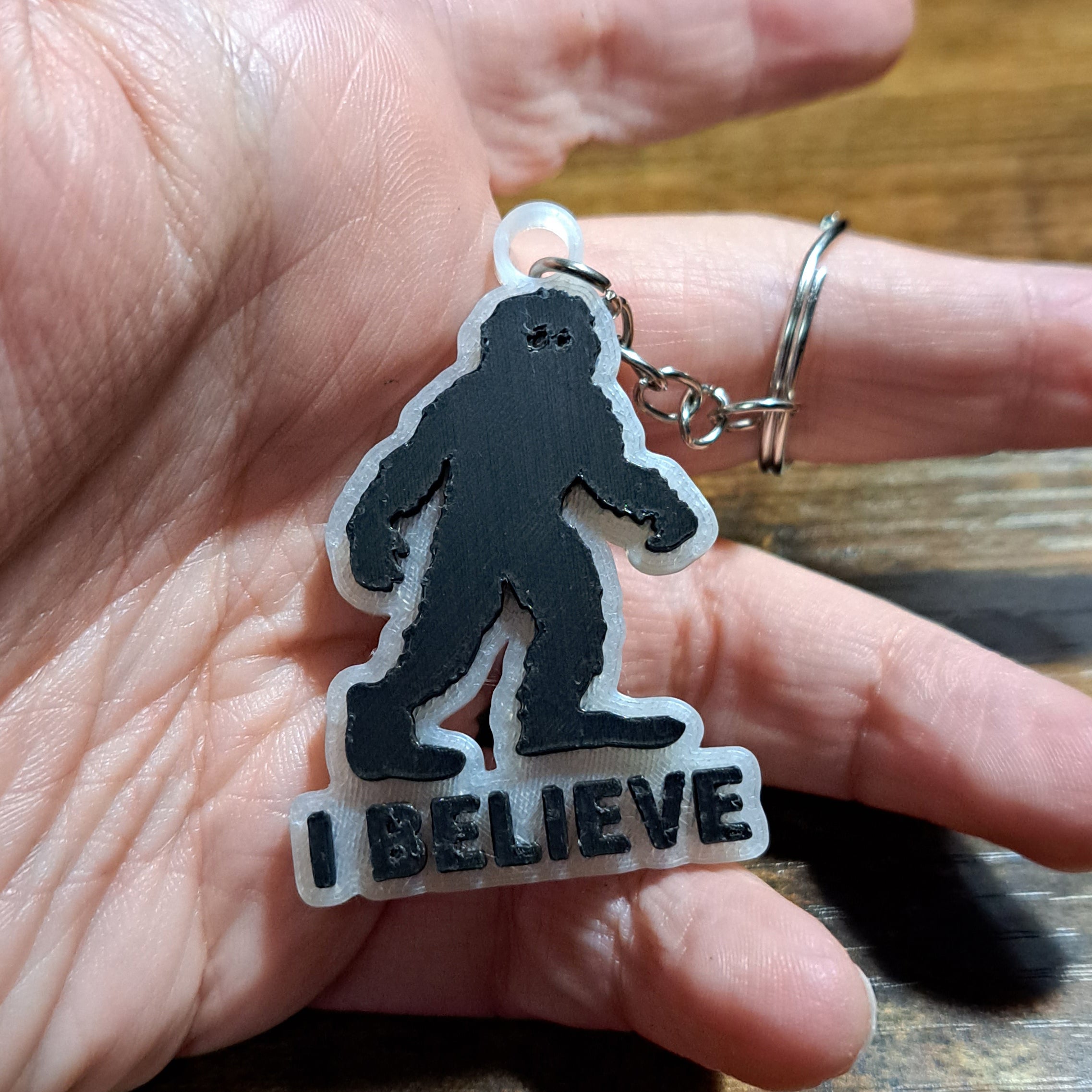 Glow in the Dark Cryptid Keychains | The Geek Foundry