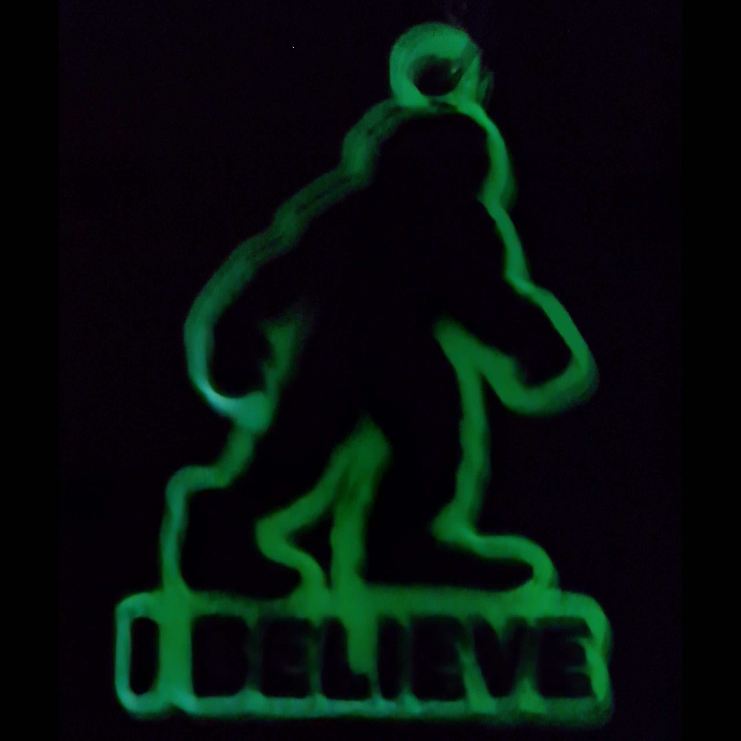 Glow in the Dark Cryptid Keychains | The Geek Foundry