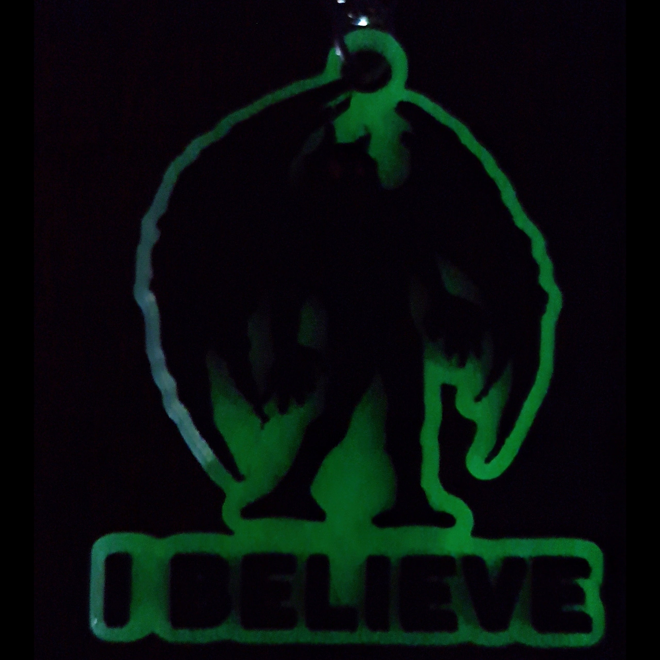 Glow in the Dark Cryptid Keychains | The Geek Foundry
